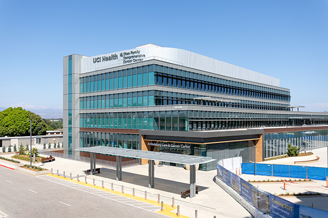 Chao Family Comprehensive Cancer Center and Ambulatory Care building ...