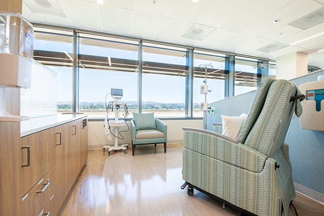 Chao Family Comprehensive Cancer Center and Ambulatory Care building ...